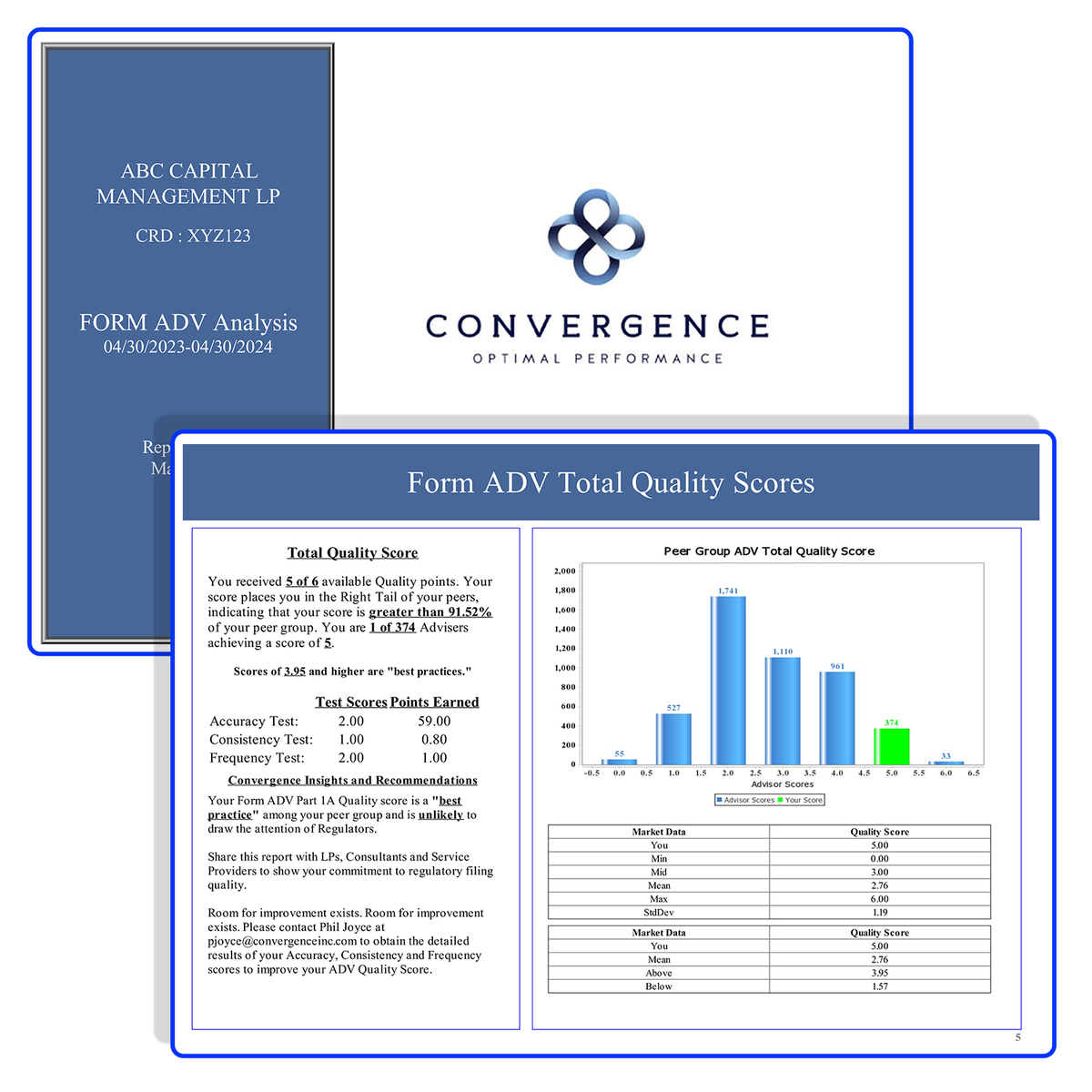 Convergence RFQ (Regulatory Filing Quality) – Convergence Online Store