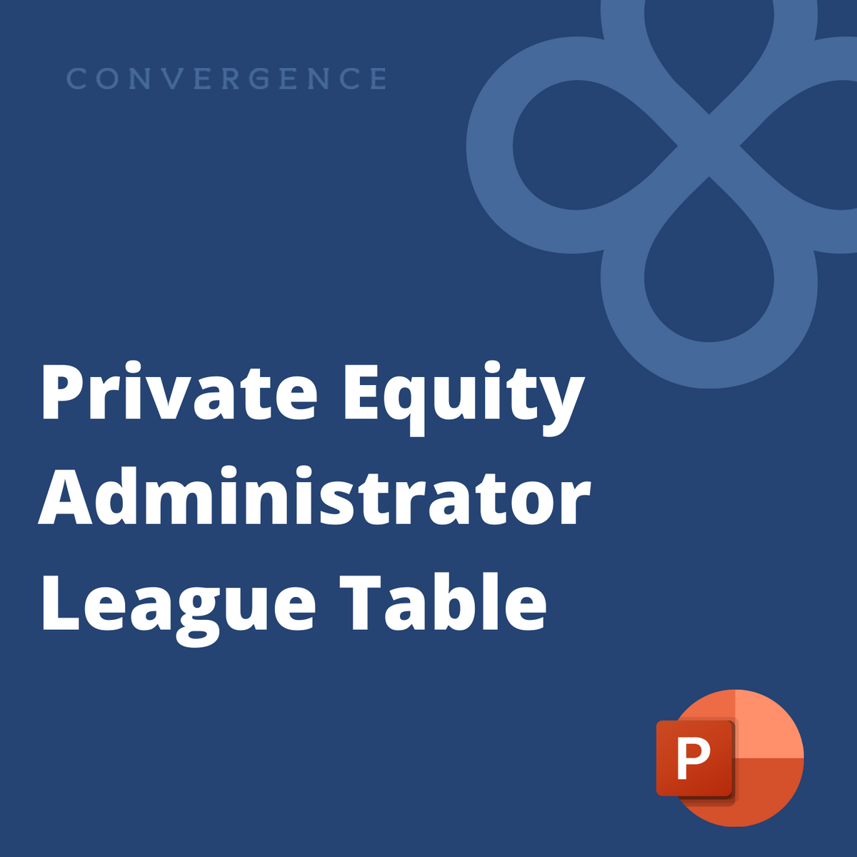 Private Equity Administrator League Table – Convergence Online Store
